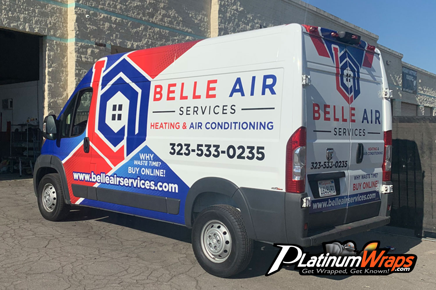 Heating & Air Conditioning Full Wrap - Platinum Wraps San Bernardino