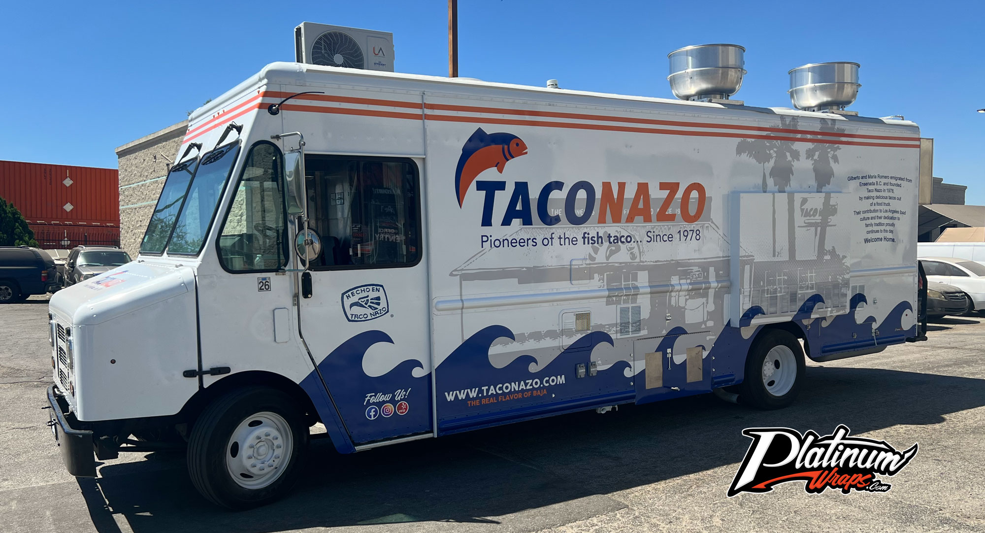 Taco Food Truck Wrap - Platinum Wraps San Bernardino