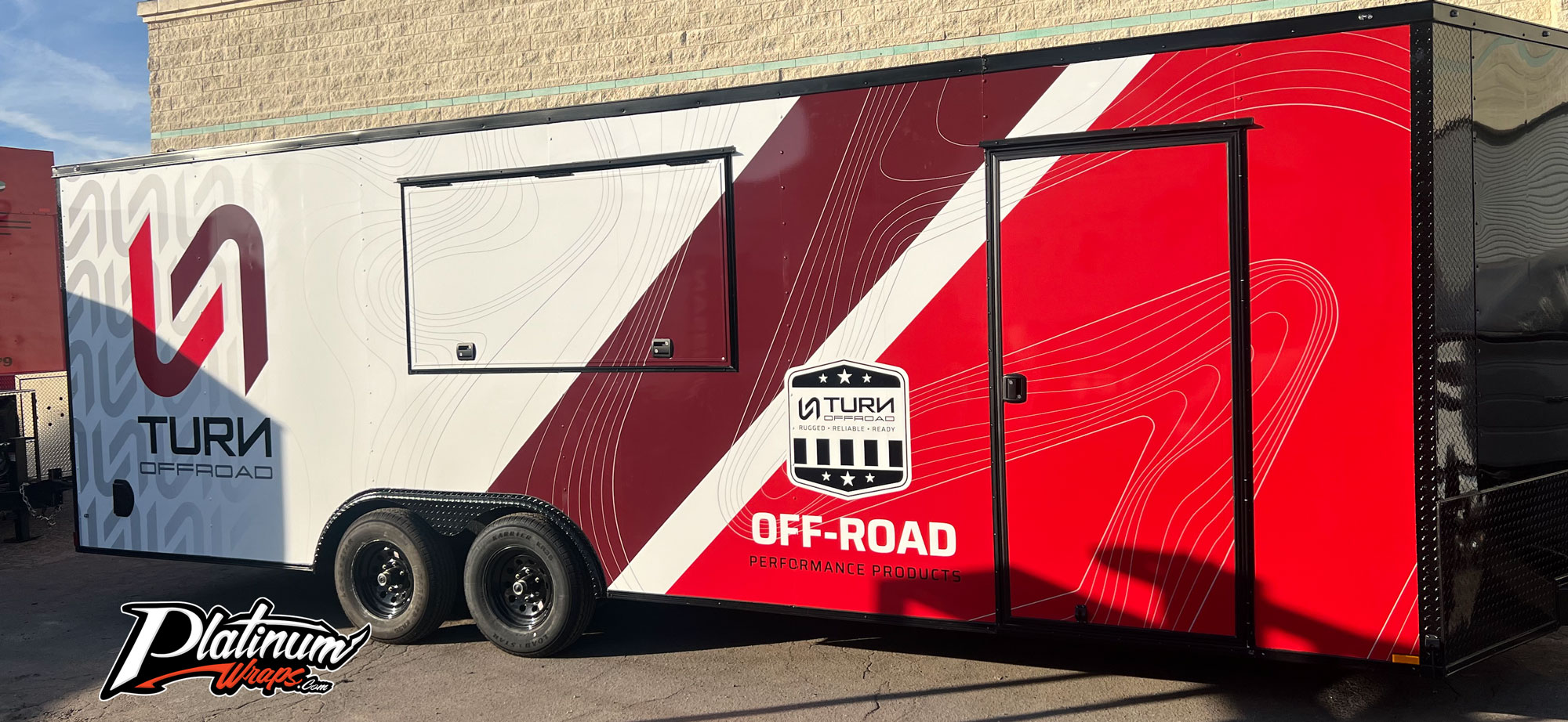 Offroading Trailer Wrap - Platinum Wraps San Bernardino