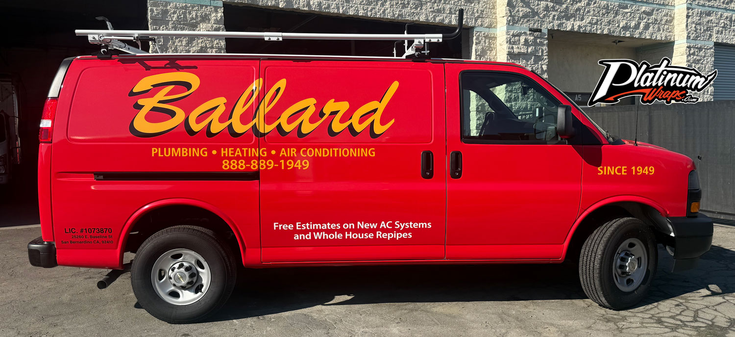 Heating & Air Conditioning Full Wrap - Platinum Wraps San Bernardino