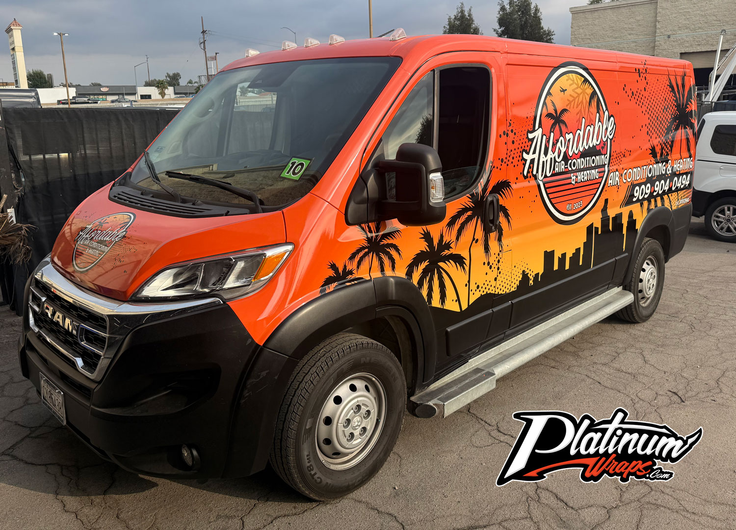 Heating & Air Conditioning Full Wrap - Platinum Wraps San Bernardino