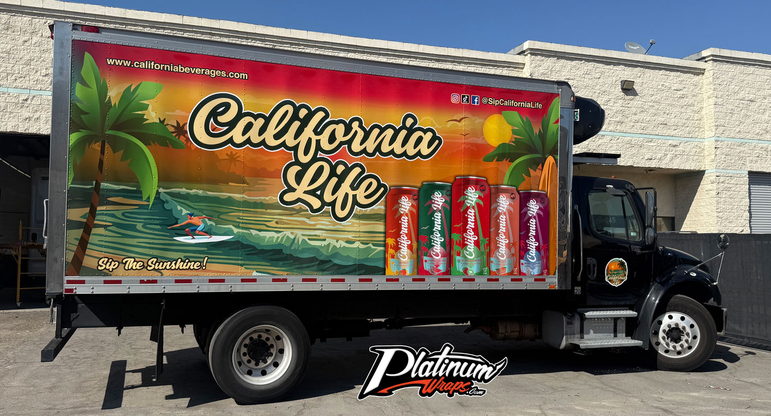 Boxtruck Wrap - Platinum Wraps San Bernardino