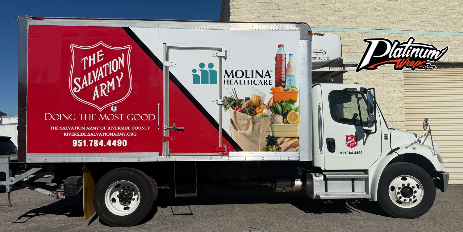 Boxtruck Wrap - Platinum Wraps San Bernardino
